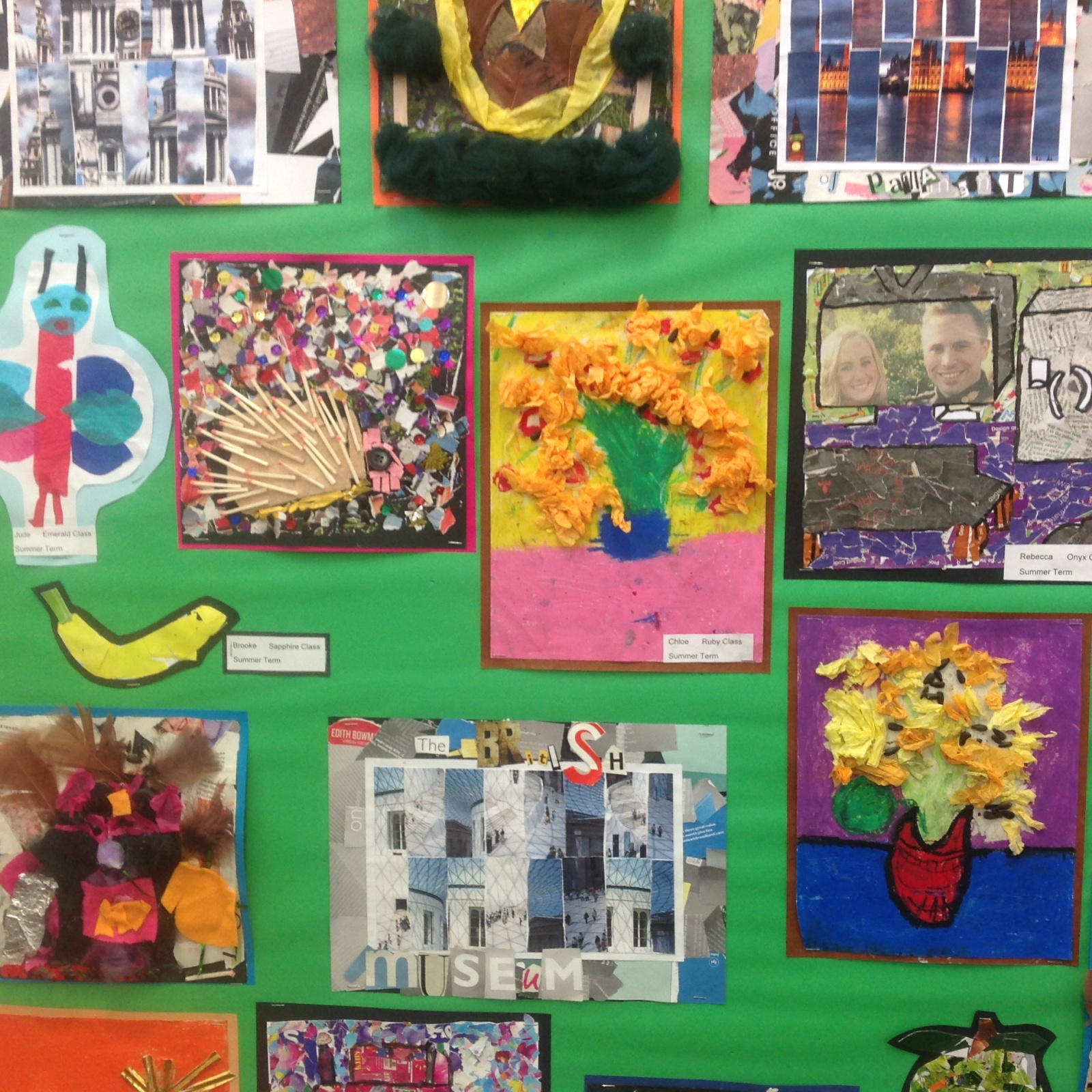 Summer Displays Around The School - St Mark's C of E Primary School