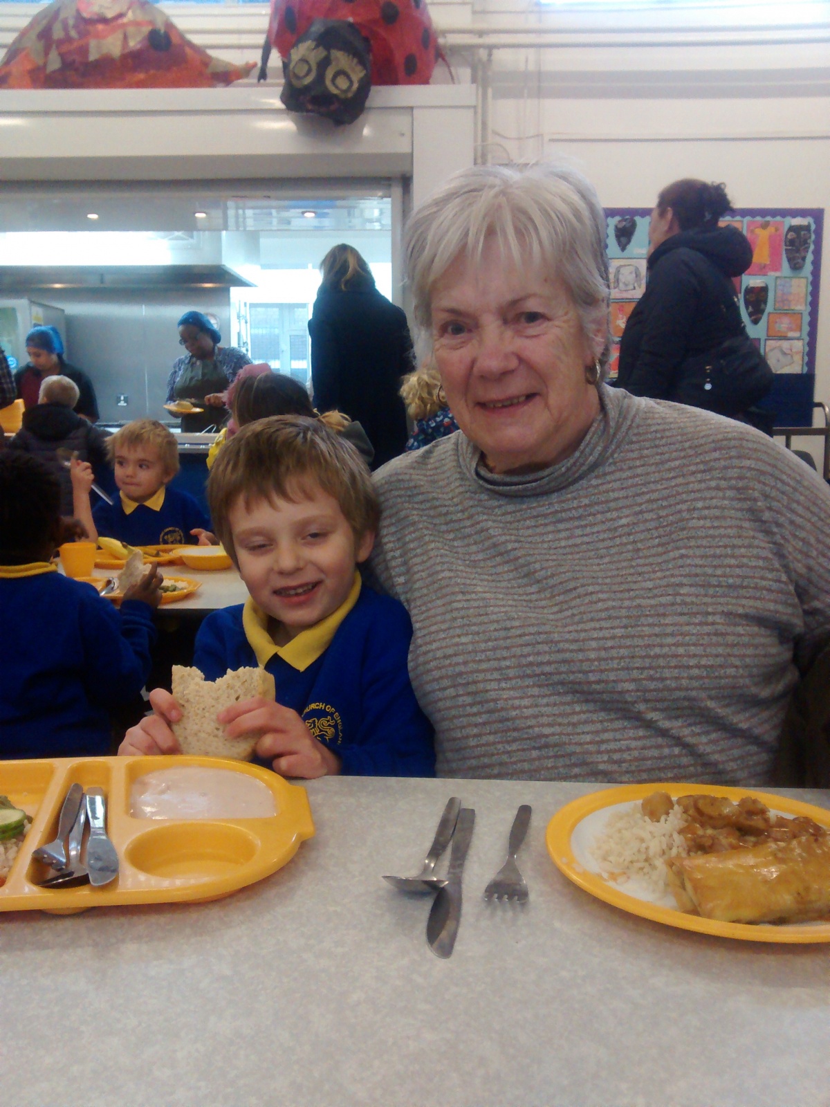 Reception Lunch - St Mark's C of E Primary School