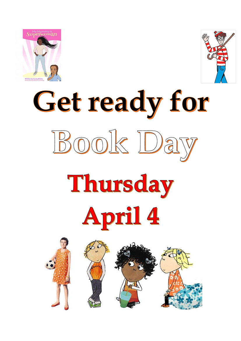 Get ready for Book Day! - St Mark's C of E Primary School
