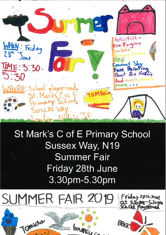 Summer Fair 2019 - St Mark's C of E Primary School