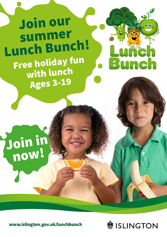 Lunch Bunch Summer 2019 - St Mark's C of E Primary School