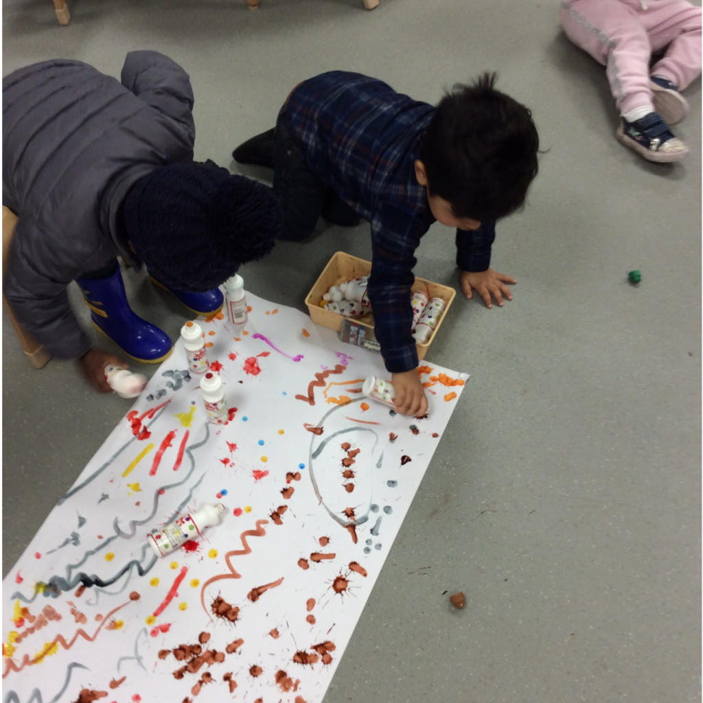 Early mark making - St Mark's C of E Primary School