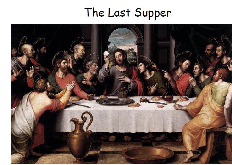 The Last supper and the story of Easter - St Mark's C of E Primary School