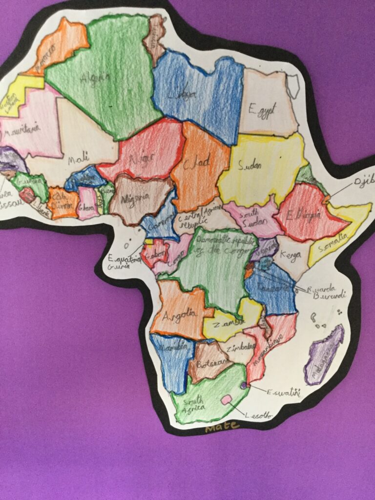 Africa Maps - St Mark's C of E Primary School