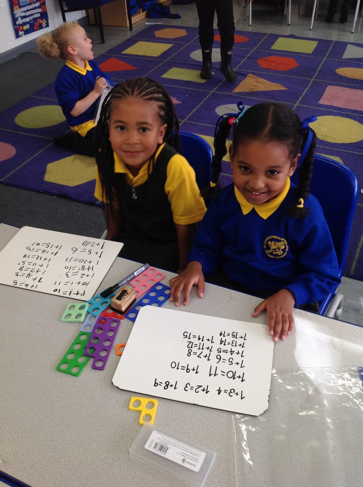 Maths Learning in Sapphire Class - St Mark's C of E Primary School