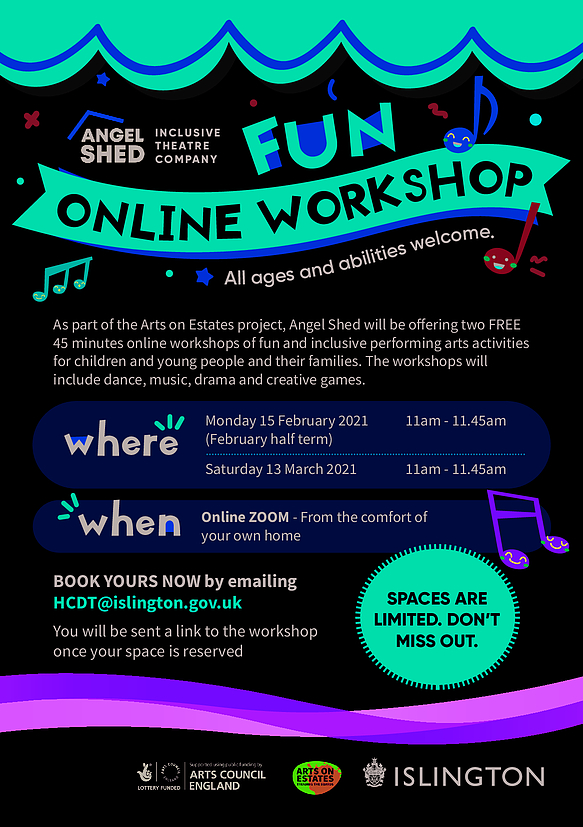 Free Online Workshops - St Mark's C of E Primary School