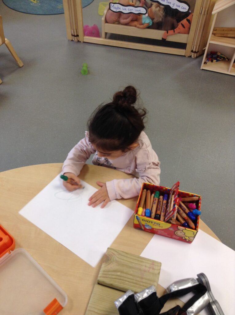 Early mark making - St Mark's C of E Primary School