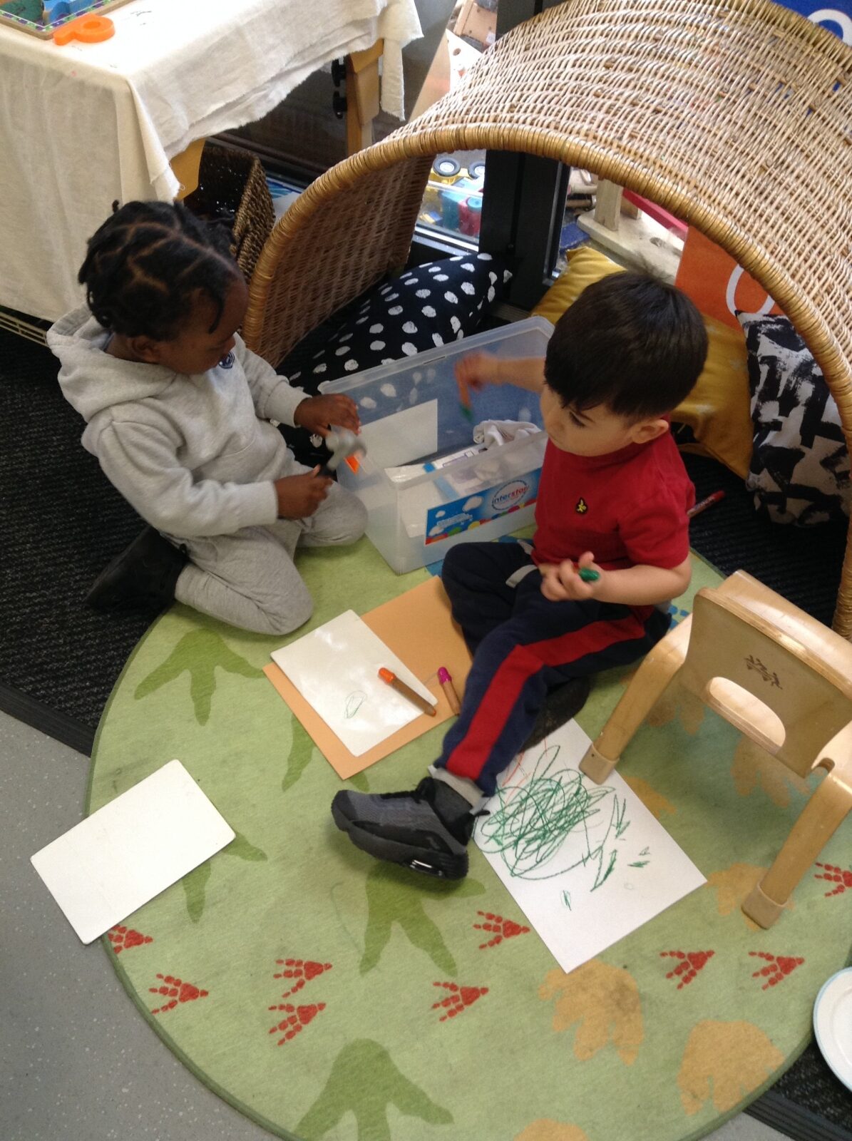 Early mark making - St Mark's C of E Primary School