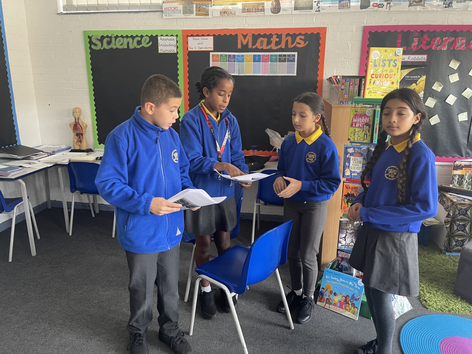 Onxy Class x The Rabbits by John Marsden & Shaun Tan - St Mark's C of E Primary School