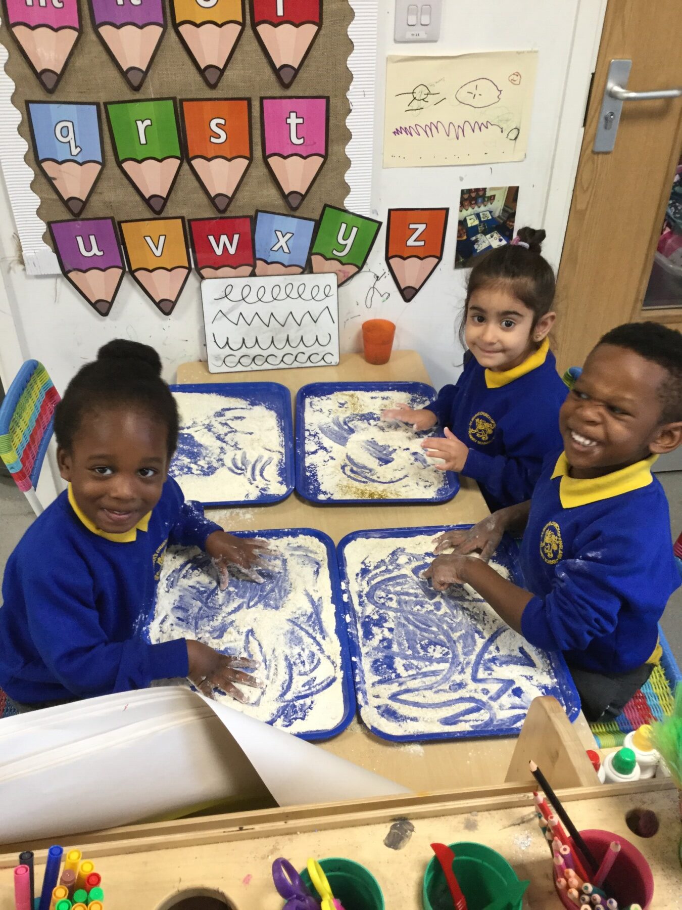 Flour Mark Making St Mark s C Of E Primary School flour-mark-making-st-mark-s-c-of-e-primary-school