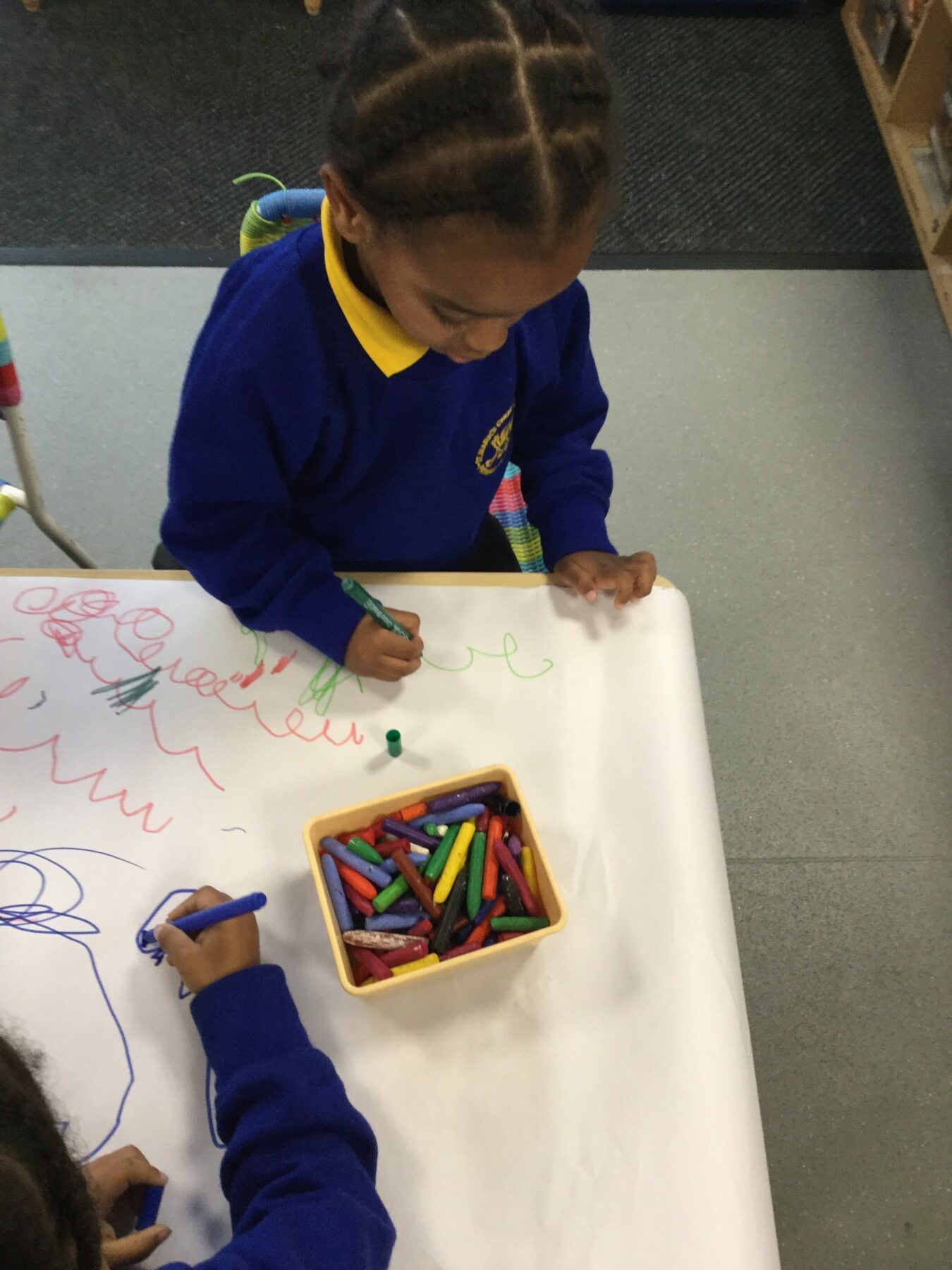 Mark making and pre-writing skills - St Mark's C of E Primary School
