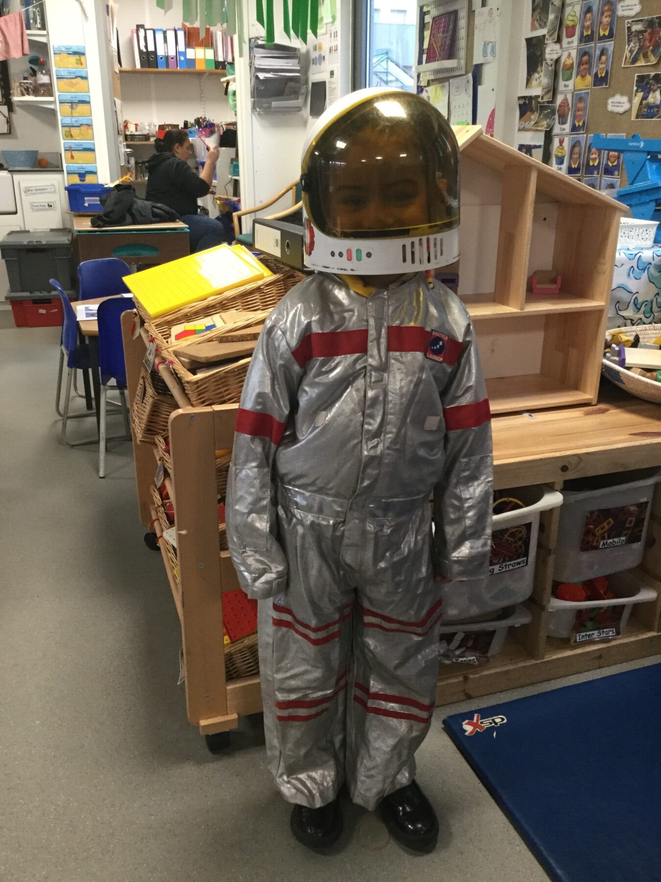 Make a space suit for Fridays trip to the moon and upcoming class ...