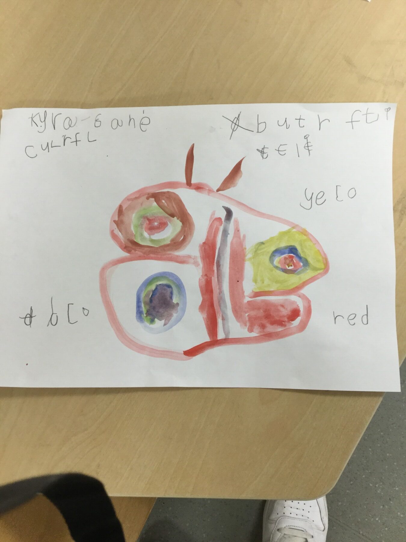 Nursery writing - St Mark's C of E Primary School