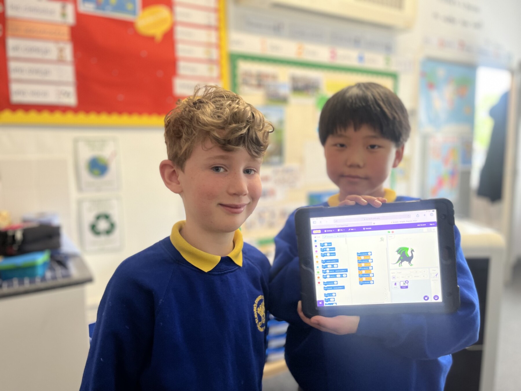 Scratch - Computing - St Mark's C of E Primary School