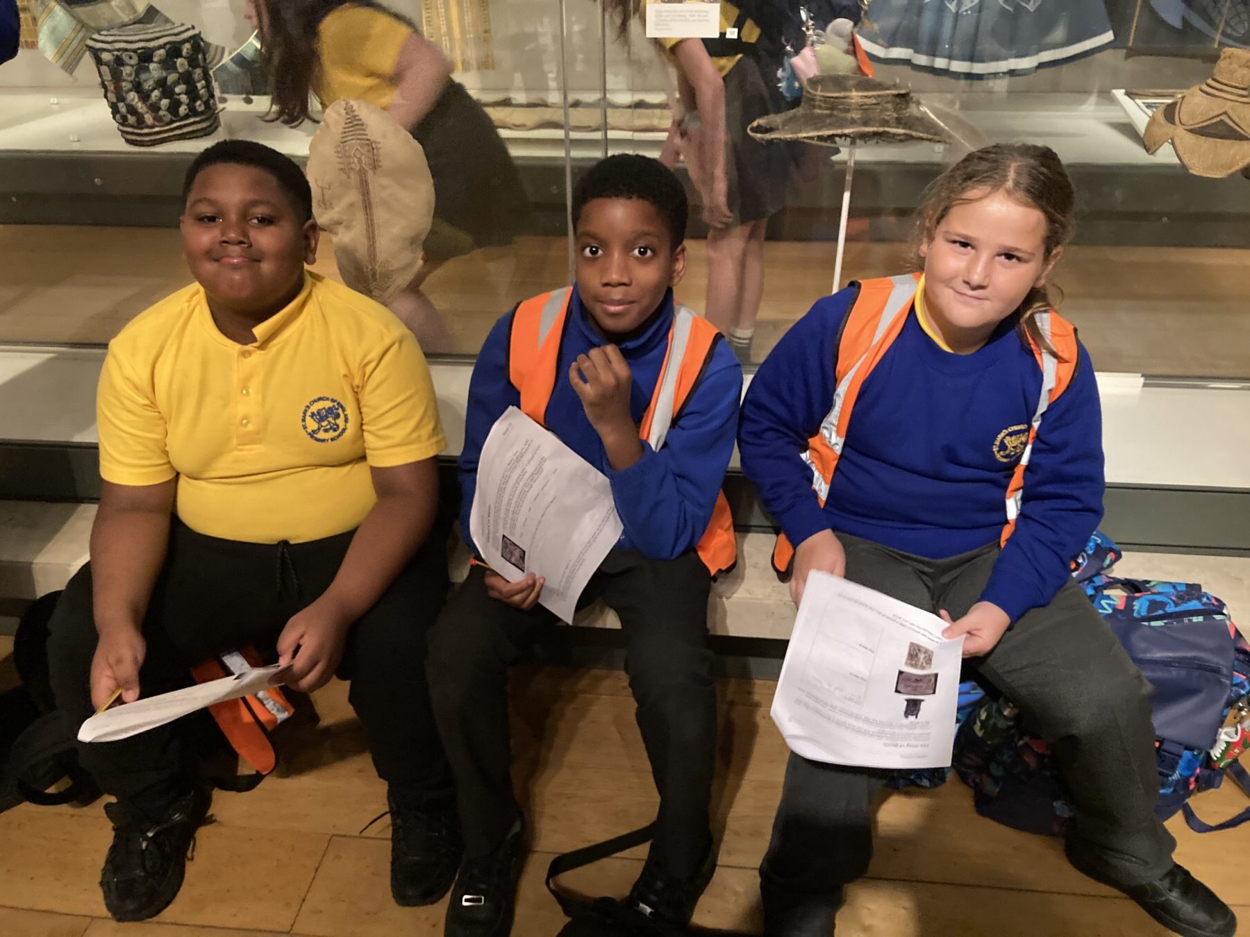 Thistle Class - A trip to the British Museum - St Mark's C of E Primary ...